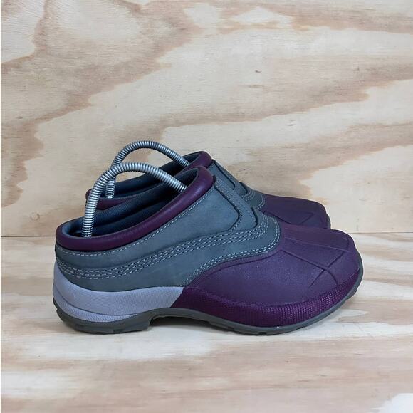 L.L. Bean | Shoes | Ll Bean Storm Chaser Clog Slipon Shoes Graypurple ...